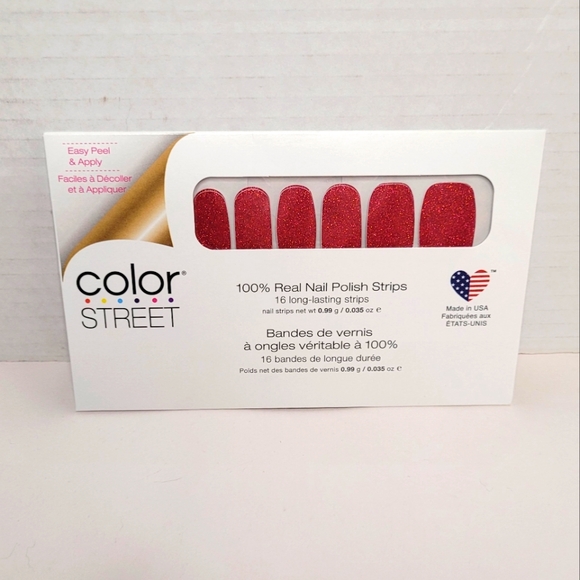 Color Street | Makeup | Crantastic Color Street Nail Polish Strips Nwt ...